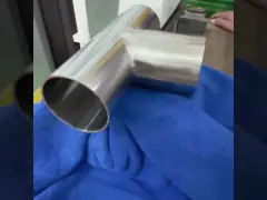 stainless steel pipe fittings parts Inspection workshop