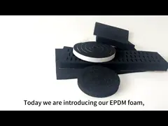 China EPDM Open-cell foam is used for the clamping device of the Vacuum suction cup for sale