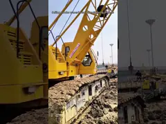 China Second Hand Xcmg Crawler Crane 55 Ton Equipment Reasonable Price Hydro Crawler Crane for sale