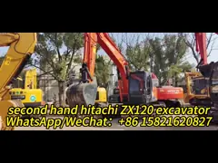 Compact  Used Hitachi Mini Excavator Hitachi ZX120 Excavator 12ton