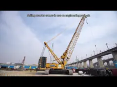 Application of crawler cranes in rail transit construction