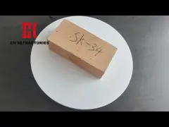 China Fire Clay Brick 45% Al2O3 Content Clay Fire Bricks Fire Rated Bricks Fire Retardant Bricks for sale