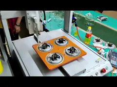 desktop glue dispensing robot for electric kettle base silicone application