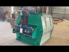 China Chemical Dry Powder Dual-axis Non-gravity Mixer In Dry Powder Granular And Horizontal Mixing Equipment for sale