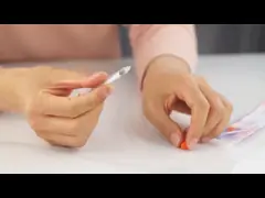 China Medical Sterile CE/ISO OEM Disposable Auto-injector Syringe 0.5 1ML Insulin Injector for sale