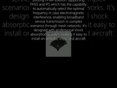 FHSS and IFS Radio ZKmanet3371