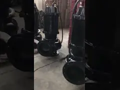 QWは非産業廃棄物の排出のための浸水許容の下水ポンプを詰らせる