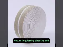 China Stretch Metallic Glitter Elastic Ribbon for DIY Crafts and Pants for sale