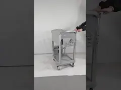 China 2-Drawer Lockable Medication Trolley with Swivel Castors - 750×475×920mm Hospital Medical Cart for sale