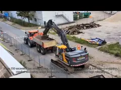 Used Volvo EC350DL Excavator Machine On Sale Underground Mining Excavator