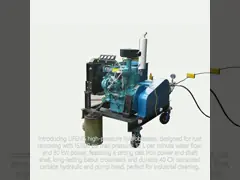 Chinese Brand High Pressure Hydro Blasters For Rust Removing 15000psi