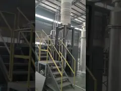 China Boiling Fluidized Bed Roasting 5m2 16m2 32m2 Custom Circulating Fluid Bed for sale