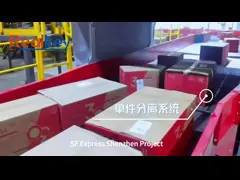 China E-Commerce Warehouses Swivel Wheel Sorter With Comprehensive Technical Support for sale