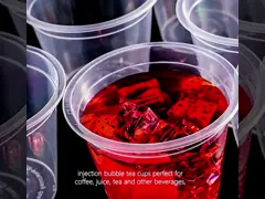 BPA Free And & Reusable Eco Friendly PP Injection Bubble Tea Cups
