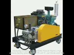 22kw Industrial Electric Pressure Washer 11600psi High Pressure Cleaning Systems