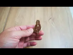 Bear Shape Lion's Club Service Lapel Pin