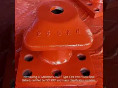 250T Tee Type Cast Iron HT200 Boat Bollard Boat Deck Bollards T Head Bollard Mooring Bitts Mooring Bollards Cast Bollard Cast Iron Mooring Bollards Galvanized For Marine Outfitting