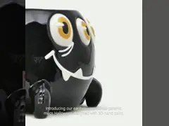 China Earthenware Animal Ceramic Mugs Halloween Designed With 3D Handpaint for sale