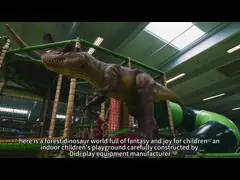 Creating an Immersive Forest Dinosaur Themed Indoor Children's Playground| Didi Amusement Equipment