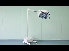 China Mobile Surgical Light with 7-Hour Emergency Backup & Zero Heat Emission - 100,000 Lux, 50,000 Hour LED Life for sale