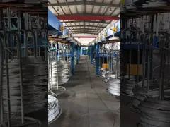 Stainless steel wire processing process