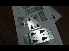 China Acoustical Corner Impaling Clips, Silver Metal Mounting Brackets for Acoustic Panels, Wall Soundproofing Installation Hardware for sale