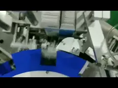 China Vertical Rotary Carton Packaging Machine Automatic For Plastic Nespresso Coffee Capsule for sale