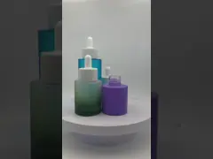 15ml 20ml 30ml 50ml 100ml 厚い底の丸い形ガラスドロッパーボトル