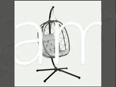 Home Furniture Hammock Swing Chair with Cotton Fabric from Qingdao Port of Loading
