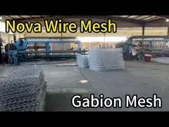 China Mesh Size 60x80mm  Gabion Mattress High Strength for Retaining Structures for sale