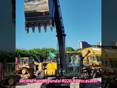 Original south Korea Used hyundai R220-9 excavator Second hand Hyundai Hydraulic digger