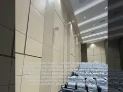 China Seamless Laminated Auditorium Micro Perforated Acoustic Wood Wall Panel 0.5mm for sale