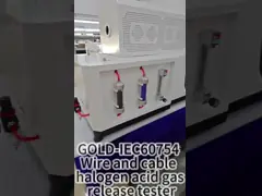 China IEC60754 Wire And Cable Testing Machine Halogen Acid Gas Release Tester AC220V for sale
