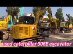 Japan original 6 ton mini used cat 306e 306e2 excavator in Shanghai