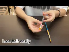 China Cumtomized Pink Color Artist Paint Brush Set , Acrylic Oil Watercolor Paint Brushes Set for sale