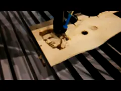 China Acrylic Ceramic Bamboo Wood Laser Engraving Machine DSP Control System for sale