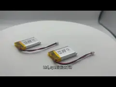 Power Lipo Battery 401230 3.7v 105mAh Rechargeable Lithium Ion Polymer Battery For Smart Watch