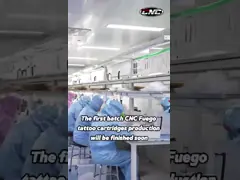 CNC Fuego Stainless Steel Round Shader Tattoo Needles Single Use Magnum Needle Tattoo