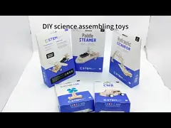 China DIY Creative Wooden Assembly Kits Science Experiment Fun Learning For Children for sale