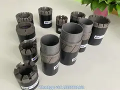 Diamond Reamer Bq Pq Core Drilling Sizes Reaming Shell Hq Nq Drilling Tool Forging Coalmine Drill