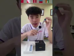 China Digital H17 Sports Wrist Watch Bluetooth Call Support and RTL8763EWE CPU for sale