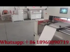 サーボモーター CNC 浄化フィルター製造機 1050mm 幅ナイフ 折りたたみ機