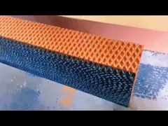 China Automatic Poultry House Equipment 3m/3pan 3m/4 Pan Chicken Coop Shed High Strength Wet Curtain for sale