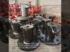 350T Tee Type Cast Iron HT200 Mooring Bollards Types of Mooring Bollards Port Bollard Stainless Steel Boat Bollards Cross Bitt Bollard Yacht Bollard Molten Metal Galvanized Mooring Protection