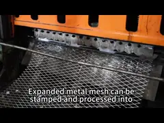 China Stretched Expanded Diamond Mesh Metal Lath Galvanized Steel Diamond Shape  0.5-3.2m Width for sale