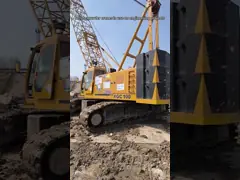 China Strong And Durable 150T Crawler Crane Use In Cold Climates Second Hand Lifting Equipment for sale