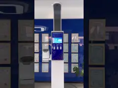 Pharmacy Ultrasonic Height Weight Fat Scale Vending Machine With Omron Blood Pressure