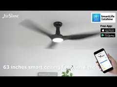 Smart Ceiling Fan With DC Motor 3 Plastic Blades Engry-Saving