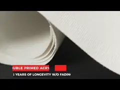 China 280-380g Acid Free Linen Canvas Rolls Pure White Easy Cut Water Resistant for sale