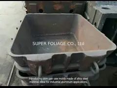 Skim Pan Sow Molds Alloy Steel Material Industrial Aluminum Apply
